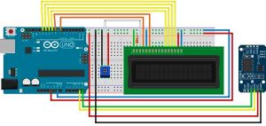 Faire une horloge avec Arduino, le module DS3231 et l'écran LCD.