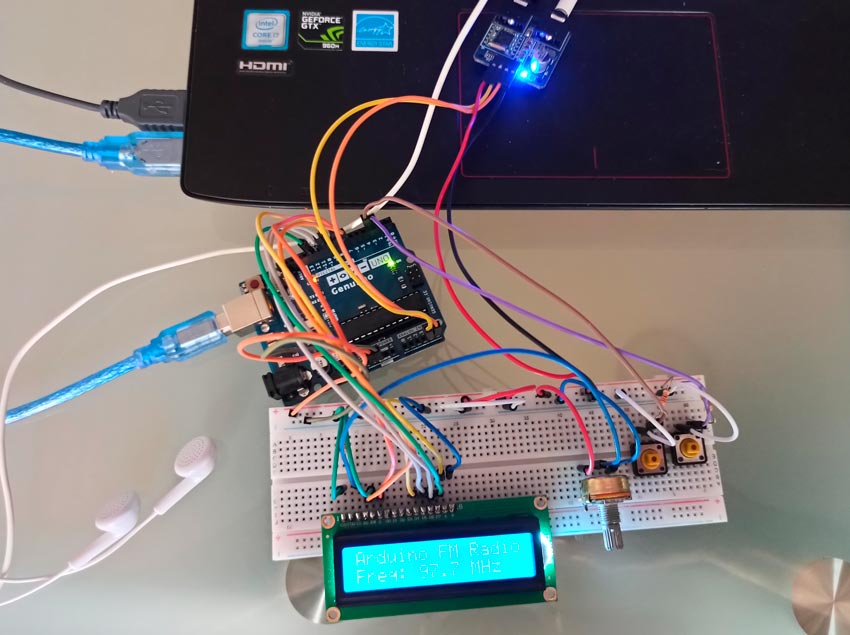 Confectionner une radio FM avec Arduino et le module TEA5767